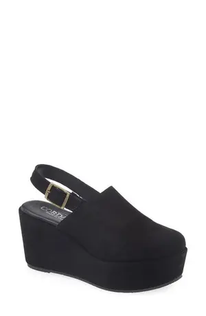 Cordani Jules Slingback Platform Wedge Clog
