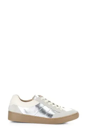 BOS. & CO. Missy Low Top Sneaker - Light Grey/silver