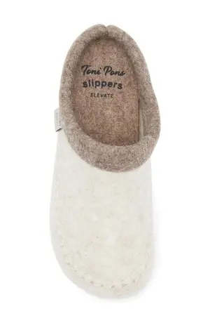 TONI PONS Albons Platform Slipper - Ecru