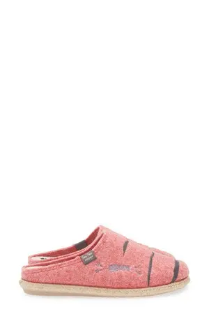 TONI PONS X Snoopy Wool-blend Slippers - Raspberry