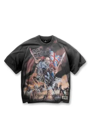 REPRESENT Iron Maiden Steed Graphic T-shirt