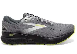 Brooks Ghost 16 Athletic Sneakers - Primer/grey/lime