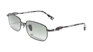 A BATHING APE Shark Iii Sunglasses - Charcoal