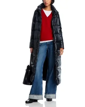 Herno Long Hooded Down Coat