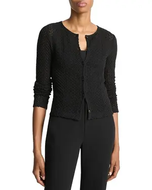 Vince Pointelle Cardigans For Women