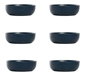 10 STRAWBERRY STREET Set Of 6 Wazee Matte Coupe Bowl - One-color