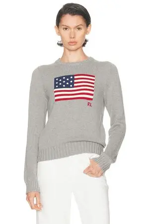 Ralph Lauren Crewneck Sweater - Drift Grey Melange