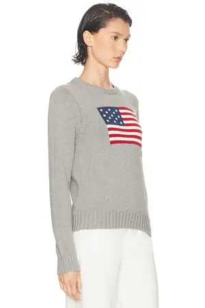 Ralph Lauren Crewneck Sweater - Drift Grey Melange