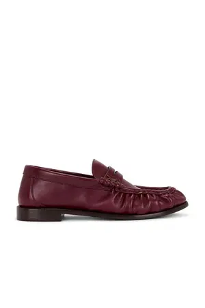 Saint Laurent Leather Loafer