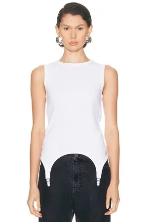 Jean Paul Gaultier Ribbed Camis Tanks For Women