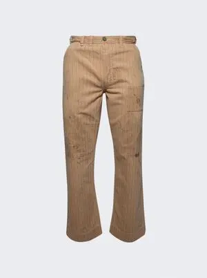 SAINT MXXXXXX Uniform Pants - Beige