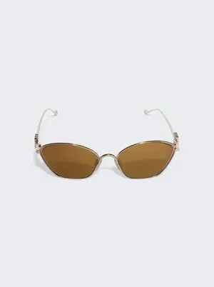 Loewe Anagram Sunglasses - Gold