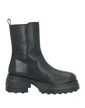 TOD'S Leather Ankle Boots - Black