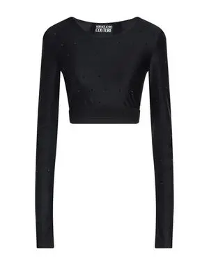 Versace Crewneck Performance Tops For Women