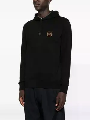 C.P. COMPANY Logo-patch Hoodie