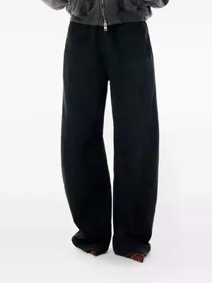 Alexander Wang Elasticated Drawstring Track Pants - Black