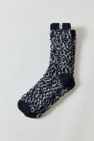 UGG Chenille Crew Socks Black