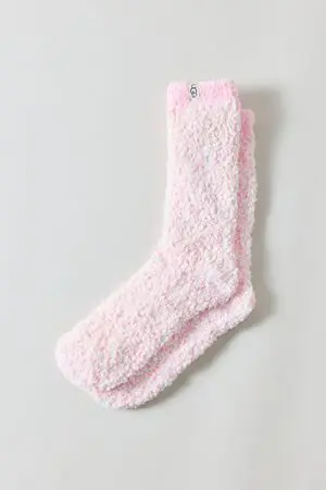 UGG Chenille Crew Socks - Seashell Pink