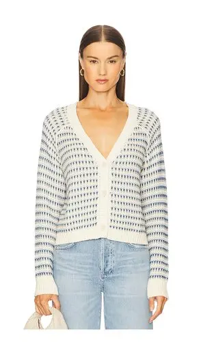 Stitches & Stripes Ribbed Cardigans For Women