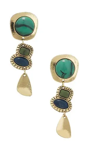 Petit Moments Turquoise Earrings