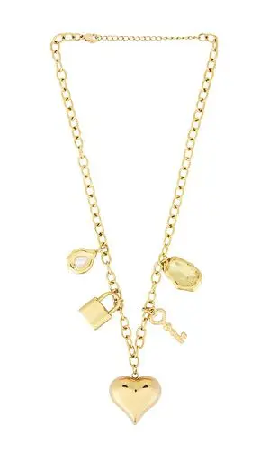 PETIT MOMENTS Vera Charm Necklace - Gold