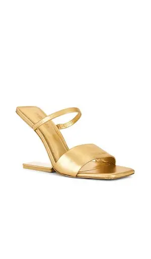 Cult Gaia Rene Metallic Sandal - Brass