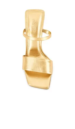 Cult Gaia Rene Metallic Sandal - Brass