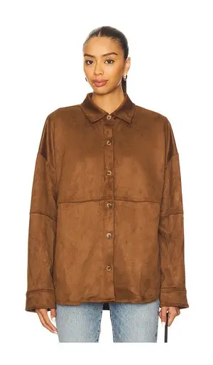 Tularosa Elyse Faux Suede Shacket