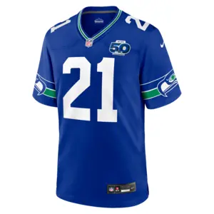 Nike Devon Witherspoon Seattle Seahawks 50th Anniversary Nfl Game Jersey - Blue