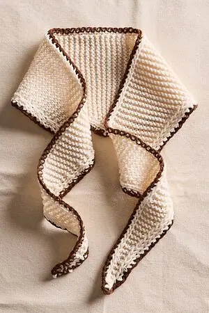 Free People Edith Hand-crocheted Bandana