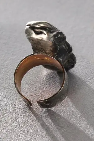 MIKAL WINN Triple Stone Ring
