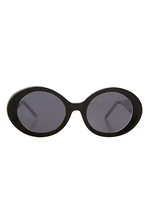 SUNGLASS MUSEUM Vintage Abby Sunglasses - Black