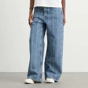 GANNI Structured Denim Baggy Jeans