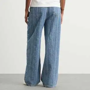 GANNI Structured Denim Baggy Jeans