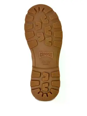Camper Brutus Lace-up Leather Boots - Green