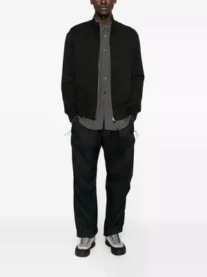 C.P. COMPANY Zip-up Sweatshirt With Logo - Black