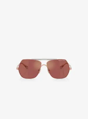 Michael Kors Denver Sunglasses In - One Size By Red