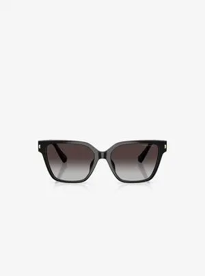 Michael Kors Piedmont Square Frame Sunglasses - Black