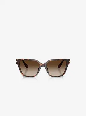 Michael Kors Piedmont Square Frame Sunglasses - Brown