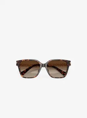 Michael Kors Piedmont Square Frame Sunglasses - Brown