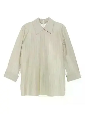 JIL SANDER Pinstripe Panelled Shirt