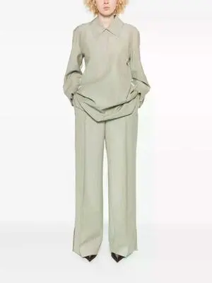 JIL SANDER Pinstripe Panelled Shirt