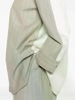 JIL SANDER Pinstripe Panelled Shirt