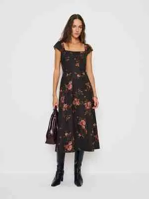 Reformation Square Neck Day Dresses