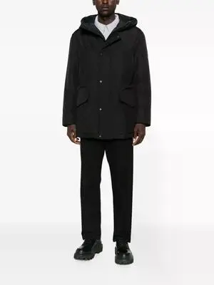 BOSS Hooded Logo-patch Jacket