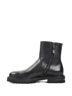 Giorgio Armani Ankle Zip Boots