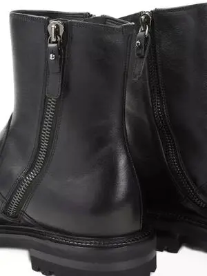 Giorgio Armani Ankle Zip Boots