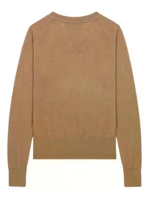 Simone Rocha Embellished Raglan-sleeve Sweater