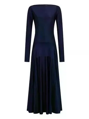 Rabanne Boat-neck Midi Dress