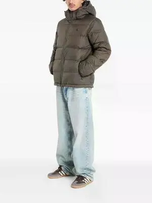 Calvin Klein Hooded Zip-up Jacket - Grey